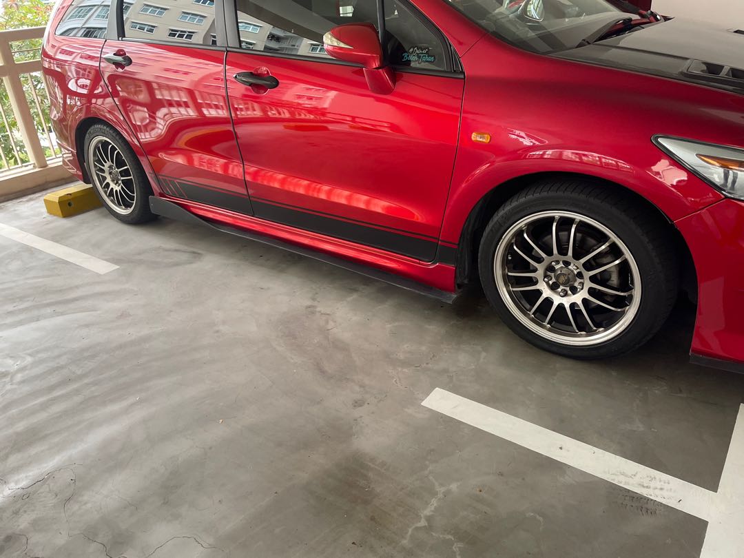 Honda stream RN6 rims and tyre. Selling in a set., Car Accessories ...