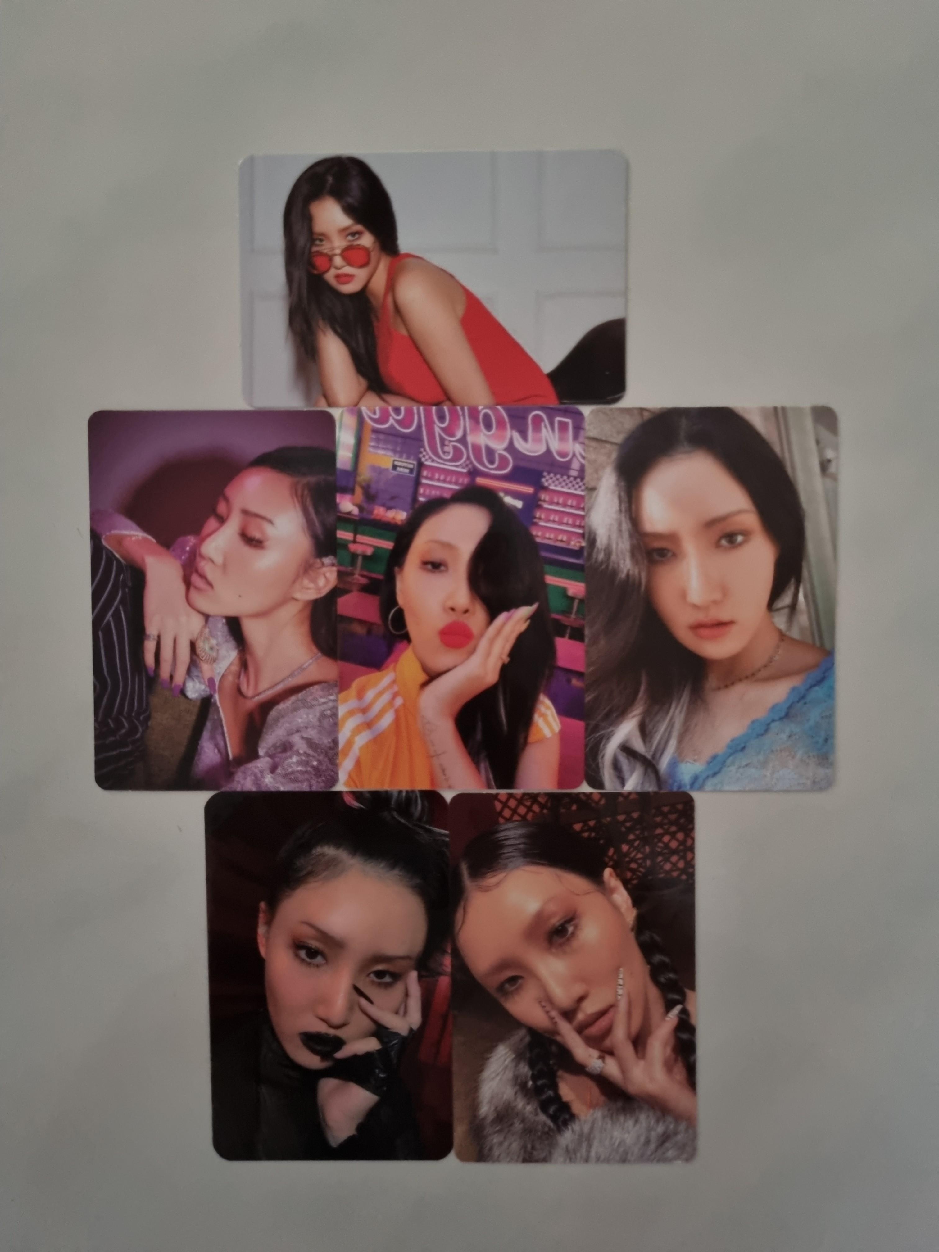 Hwasa Photocards, Hobbies & Toys, Collectibles & Memorabilia, K-Wave on ...
