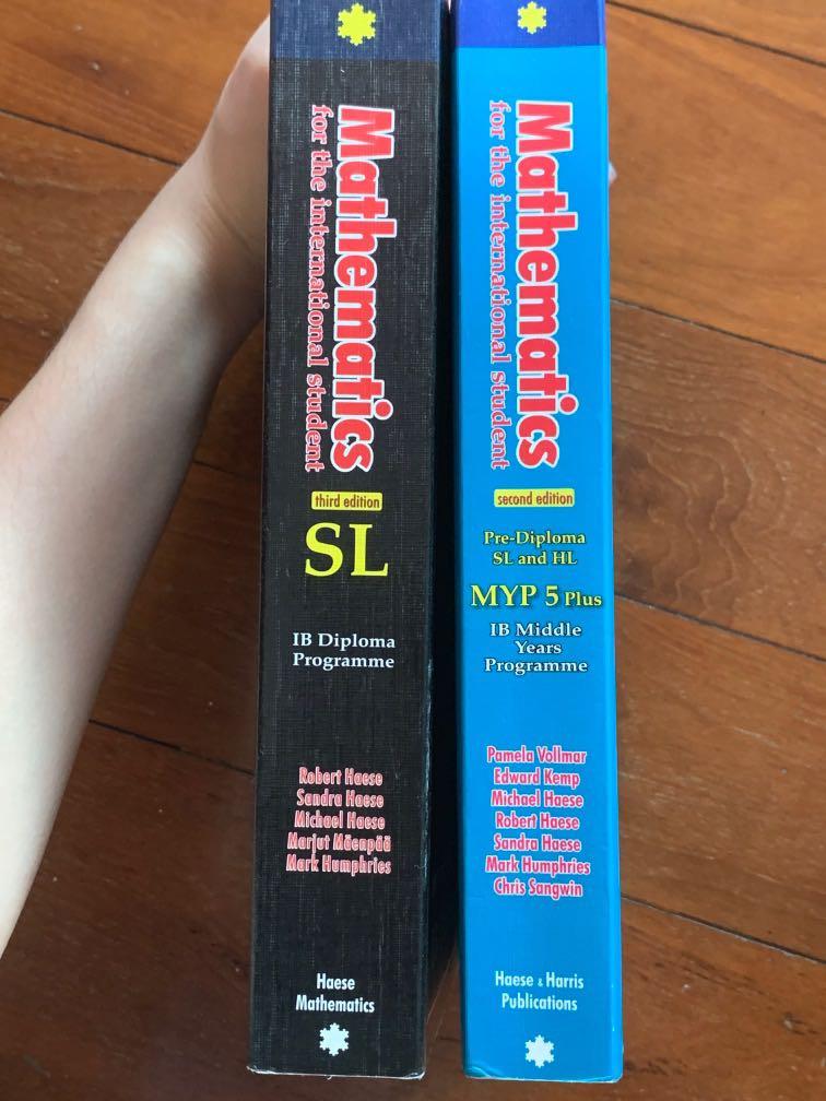 IB diploma Haese Mathematics SL 3rd n 2nd edition, Hobbies & Toys ...