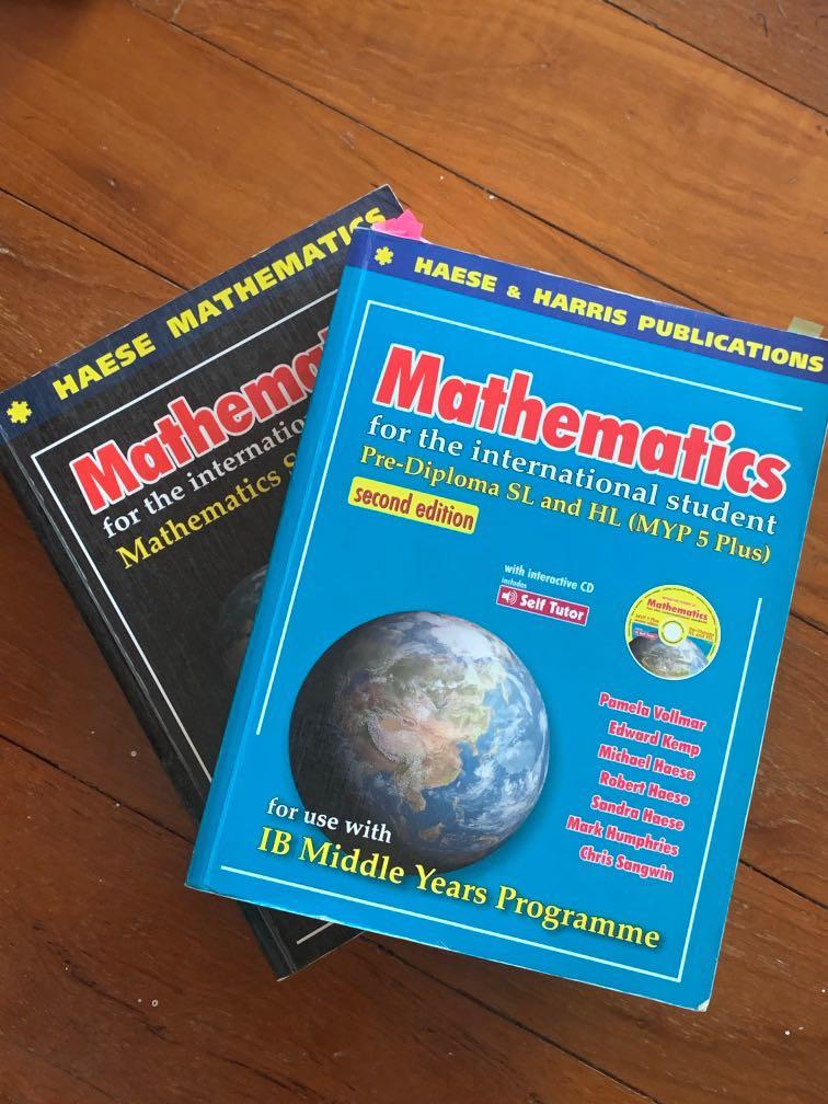 IB diploma Haese Mathematics SL 3rd n 2nd edition, Hobbies & Toys ...