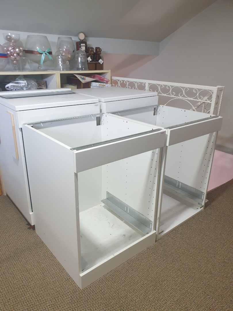 IKEA METOD built-in oven cabinets, Furniture & Home Living, Furniture ...