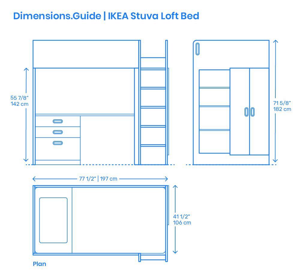 Schne Ikea Stuva Bett Ebenbild