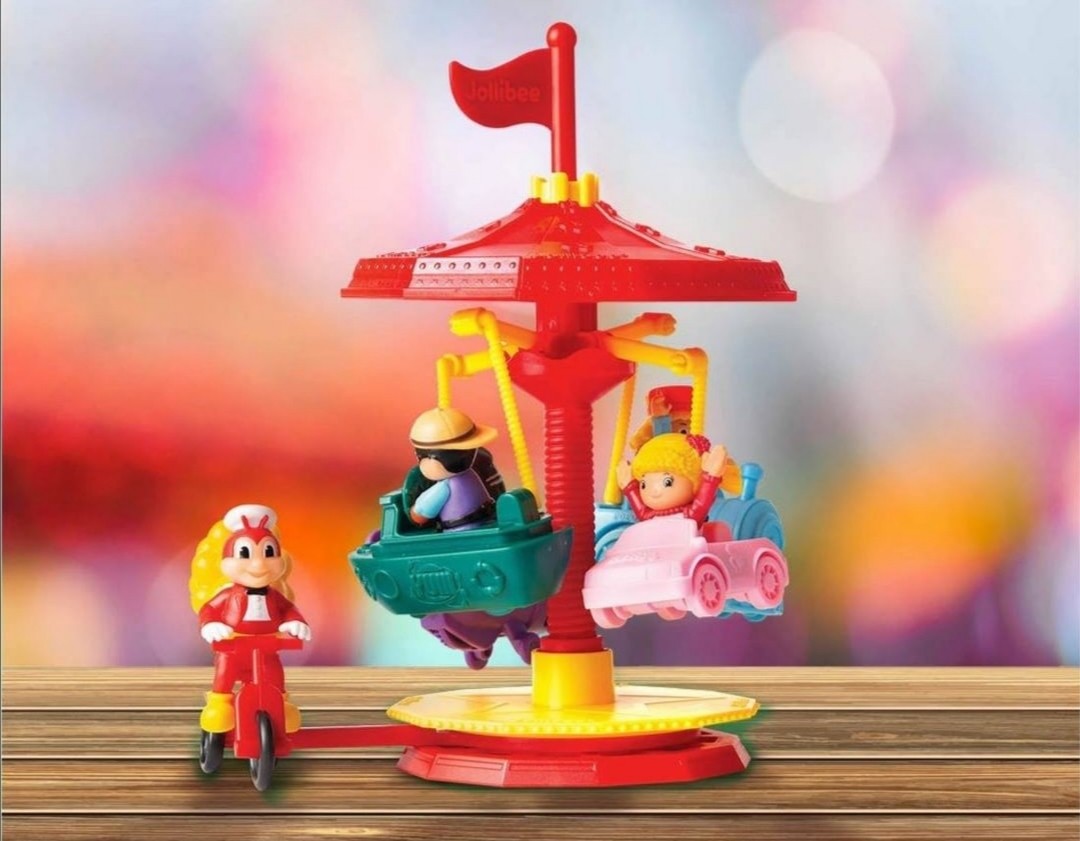 Jollibee Jolly Go Round KIDDIE MEAL COMPLETE SET WITH EXTRA HETTY AND ...