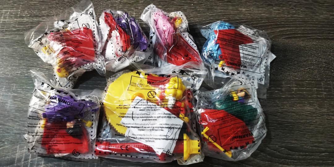 Jollibee Jolly Go Round KIDDIE MEAL COMPLETE SET WITH EXTRA HETTY AND ...