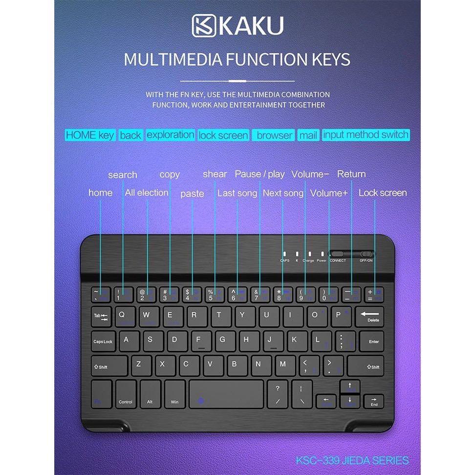 KAKU Premium Bluetooth wireless keyboard -10inch, Mobile Phones ...