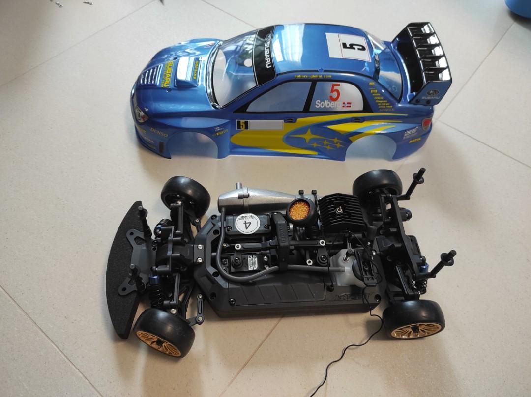 Kyosho Fazer 1/10 Nitro RC car, Hobbies & Toys, Toys & Games on Carousell