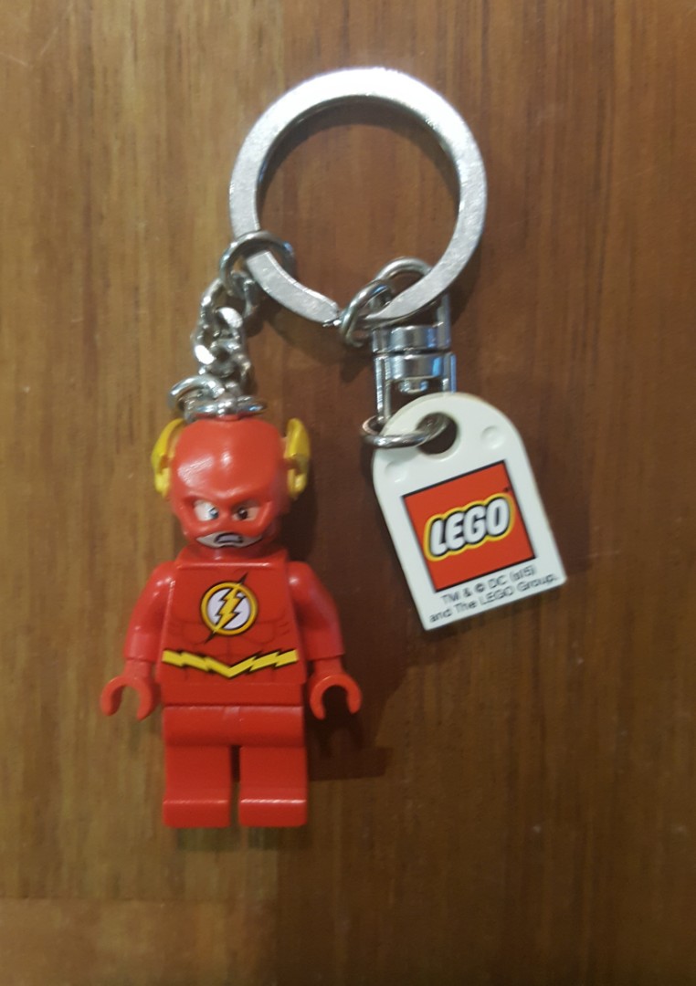 The Flash Lego Keychain