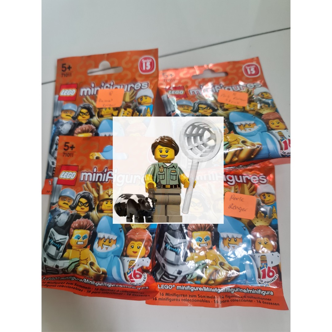 Lego Series 15 Park Ranger Animal Control, Hobbies & Toys, Toys & Games ...