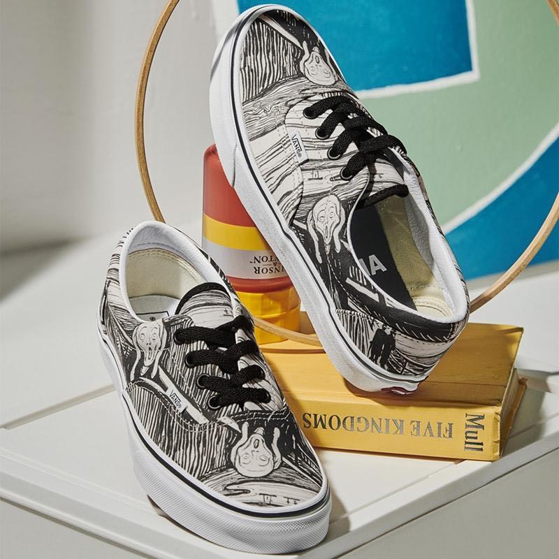 Limited edition Vans x Moma edvard munch the scream shoes, Men's ...