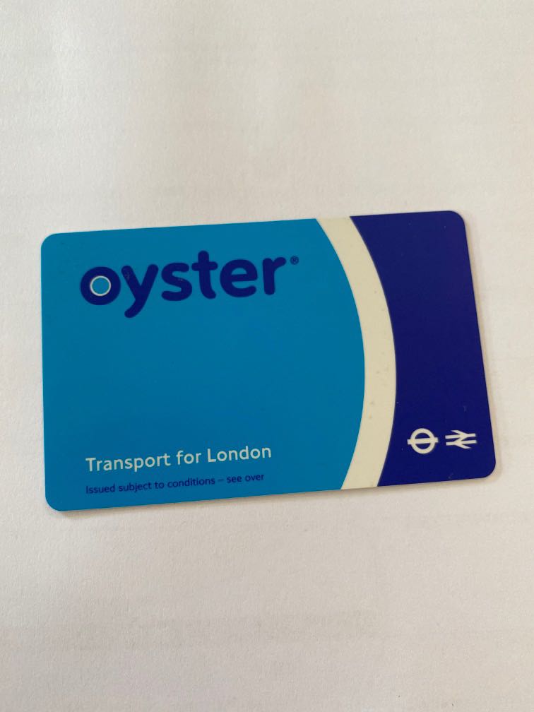 [觀光必備]倫敦地鐵交通卡London Oyster Card (UK tube bus subway), 興趣及遊戲, 旅行, 旅遊 ...