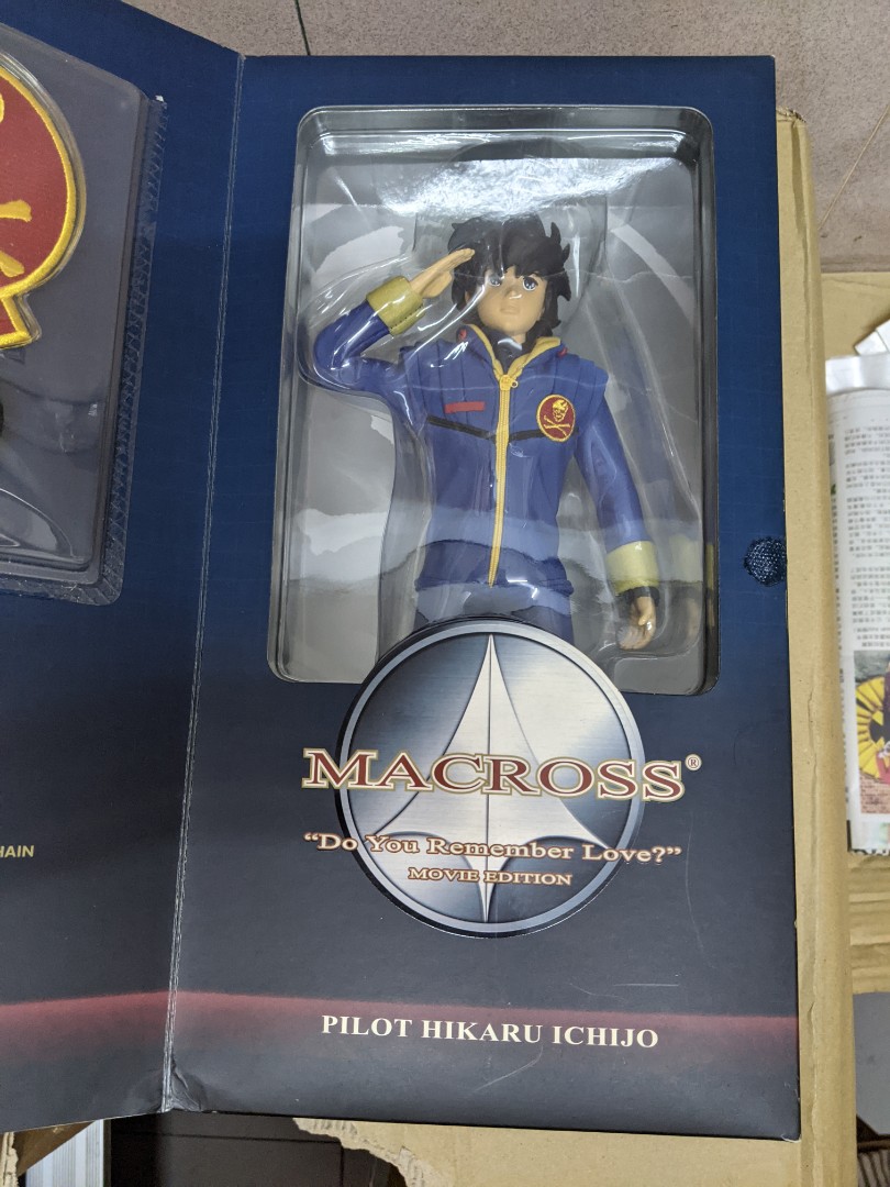 Macross pilot hikaru toynami 1/6 doll, Hobbies & Toys, Toys & Games on ...