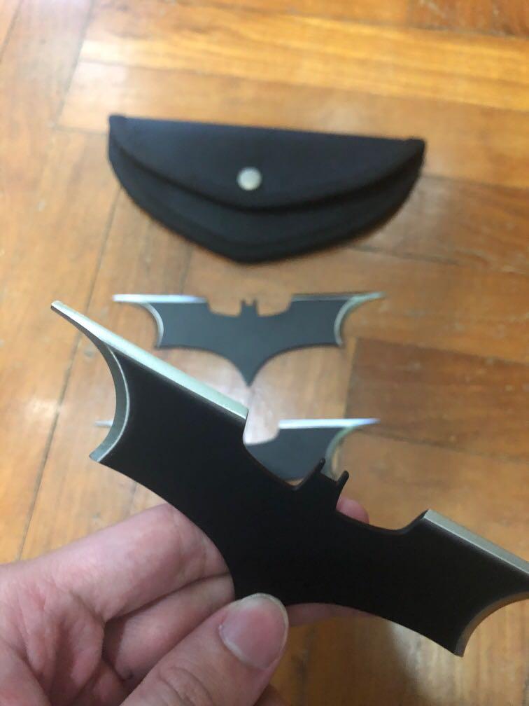 Metal Batarangs, Hobbies & Toys, Toys & Games on Carousell