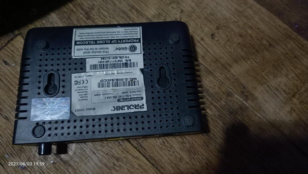 Modem Globe Tattoo Computers And Tech Parts And Accessories Networking On Carousell