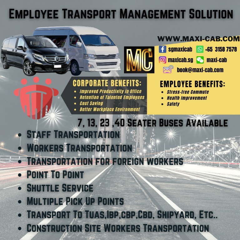 Need Transport For Workers & Staff?, Everything Else on Carousell