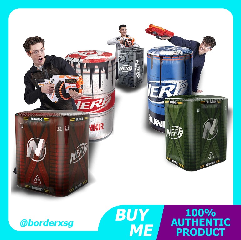 nerf inflatable bunker
