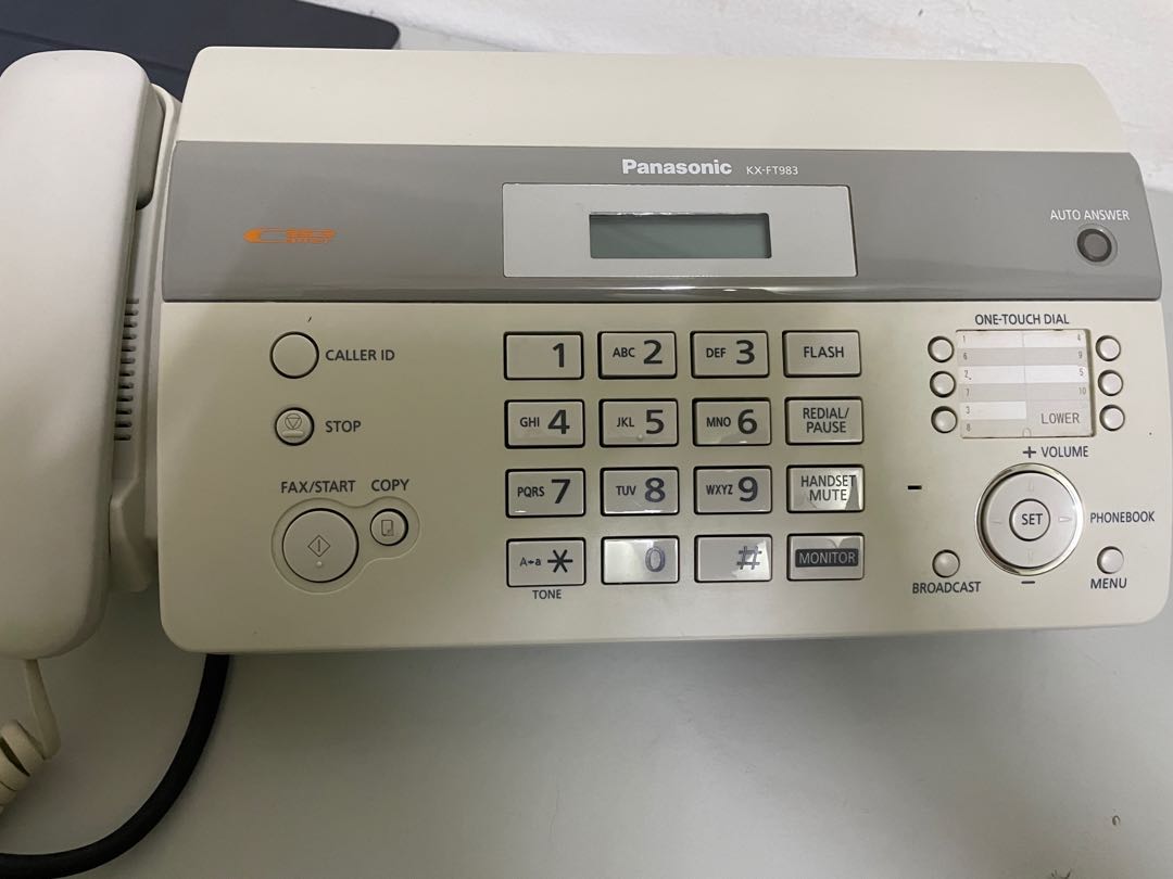 Panasonic KX-FT983, TV & Home Appliances, Electrical, Adaptors ...