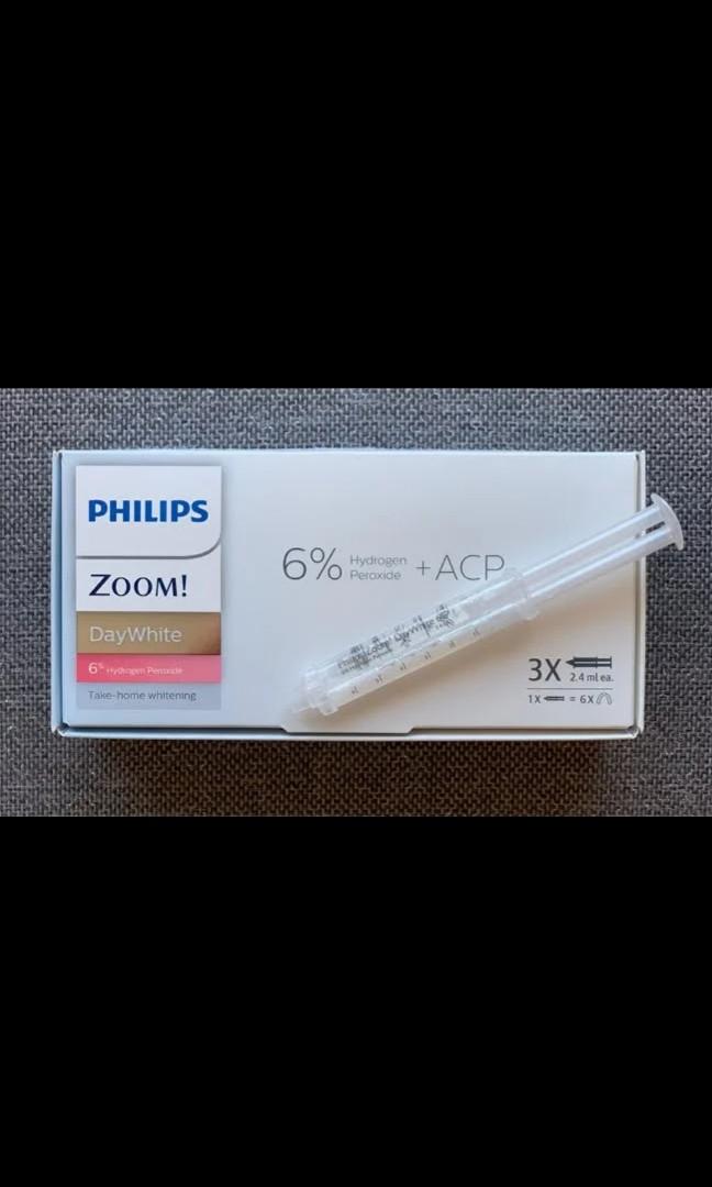 Philips Zoom! DayWhite 6% 1x whitening gel, Beauty & Personal Care ...
