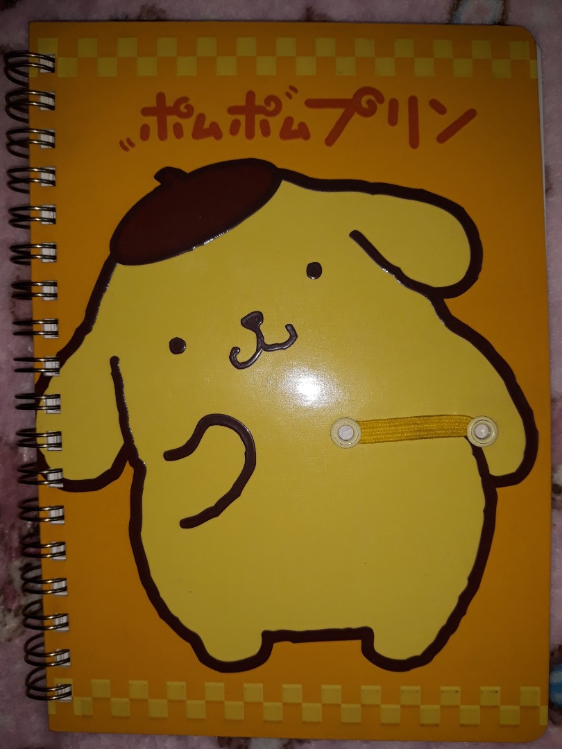 Pompompurin Spiral Notebook Sanrio, Hobbies & Toys, Stationary & Craft ...