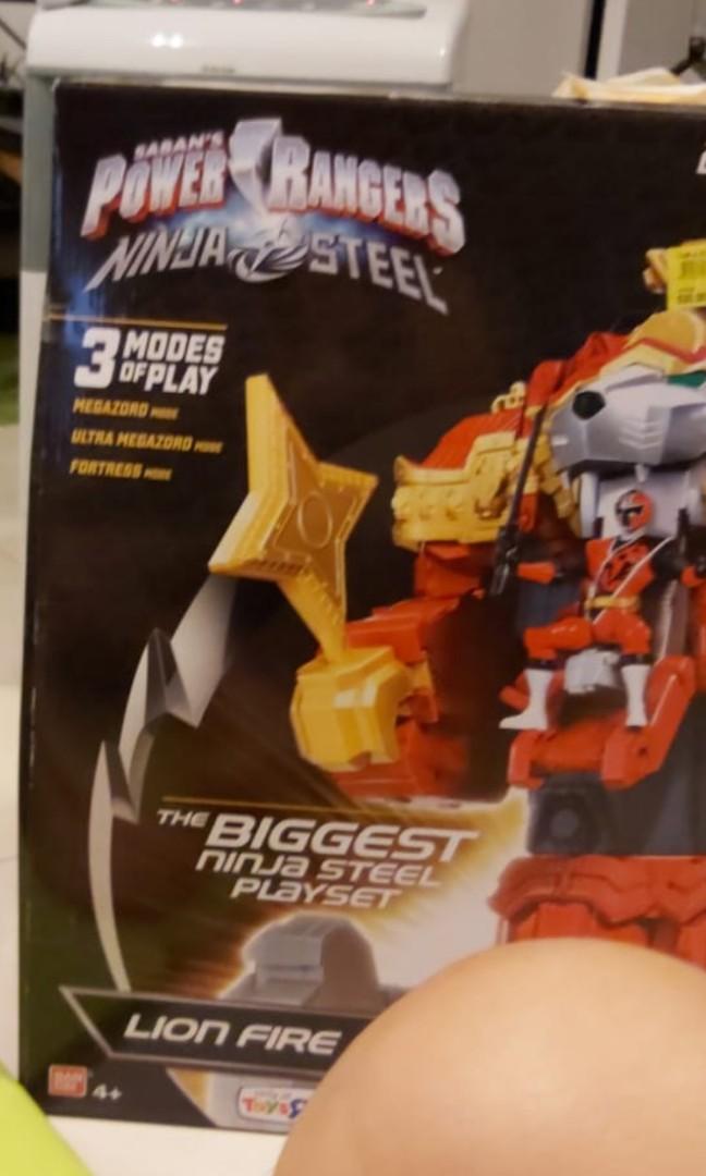Power Rangers Ninja Steel Lion Fire, Hobbies & Toys, Toys & Games on ...