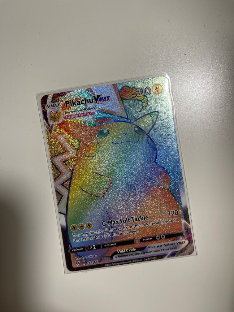 Rainbow Pikachu Vmax - Vivid Voltage, Hobbies & Toys, Toys & Games on ...