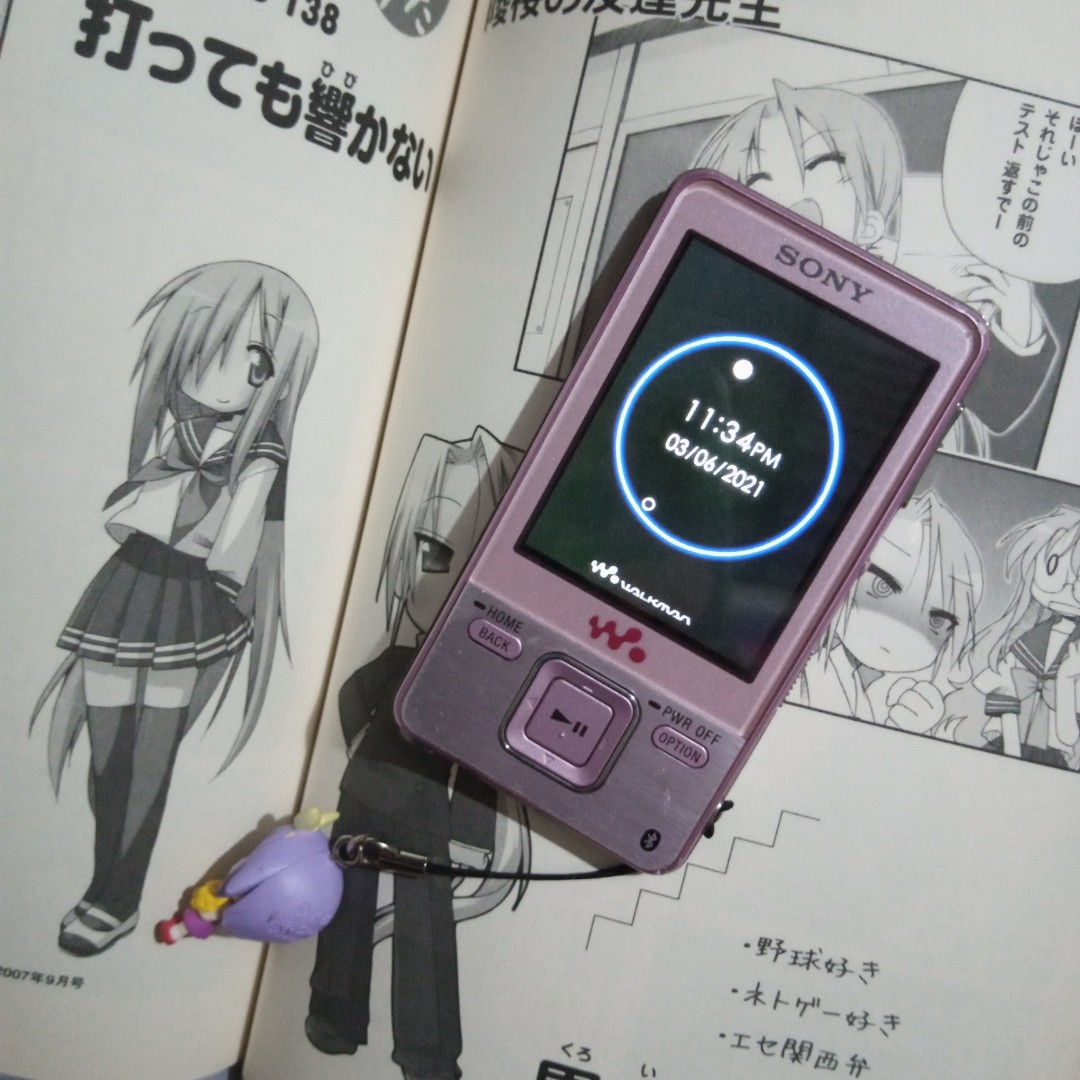 Rare Pink Sony Walkman NWZ-A828, Mobile Phones & Gadgets, Other Gadgets ...