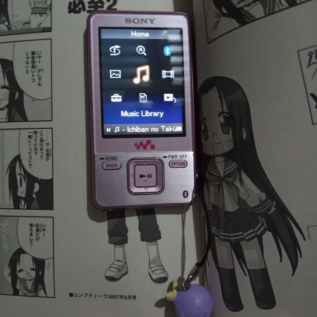 Rare Pink Sony Walkman NWZ-A828, Mobile Phones & Gadgets, Other Gadgets ...