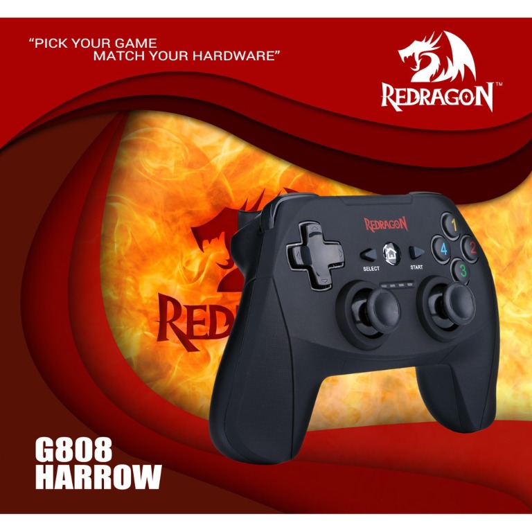 Redragon G808 Harrow Gaming Controller, Computers & Tech, Parts ...