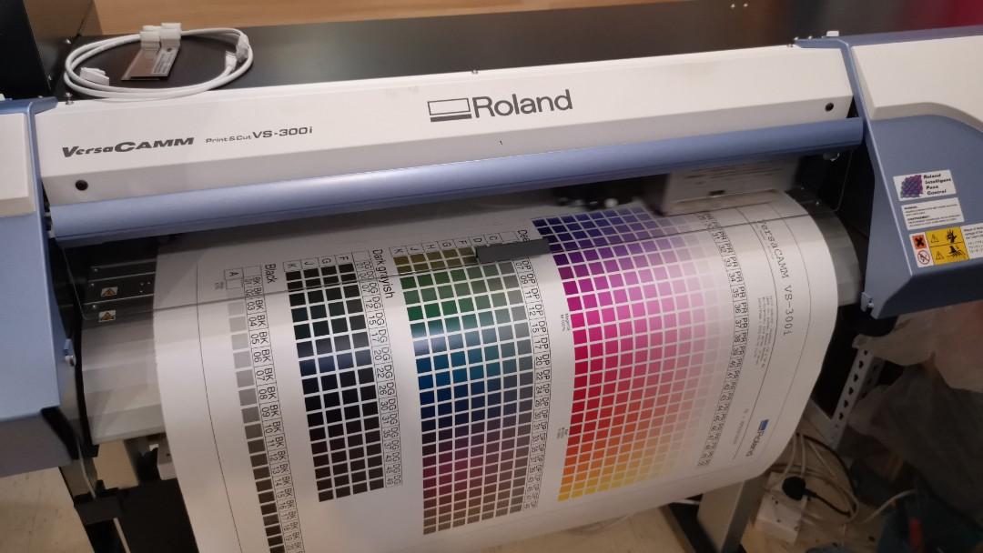 Roland VS 300i Print & Cut, Computers & Tech, Office & Business ...