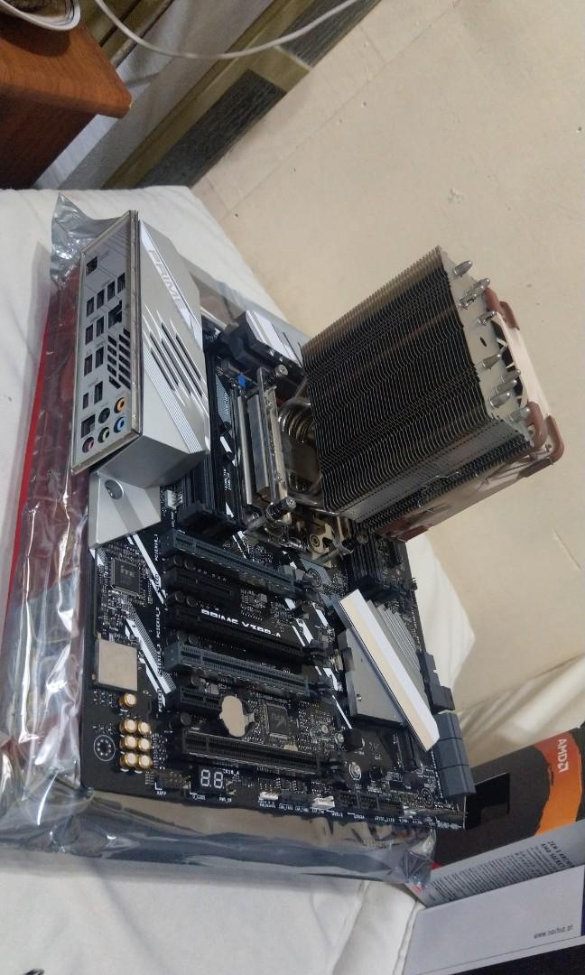 Ryzen Threadripper 1920x Asus Motherboard Noctua Heatsink Cooler ddr4 ...