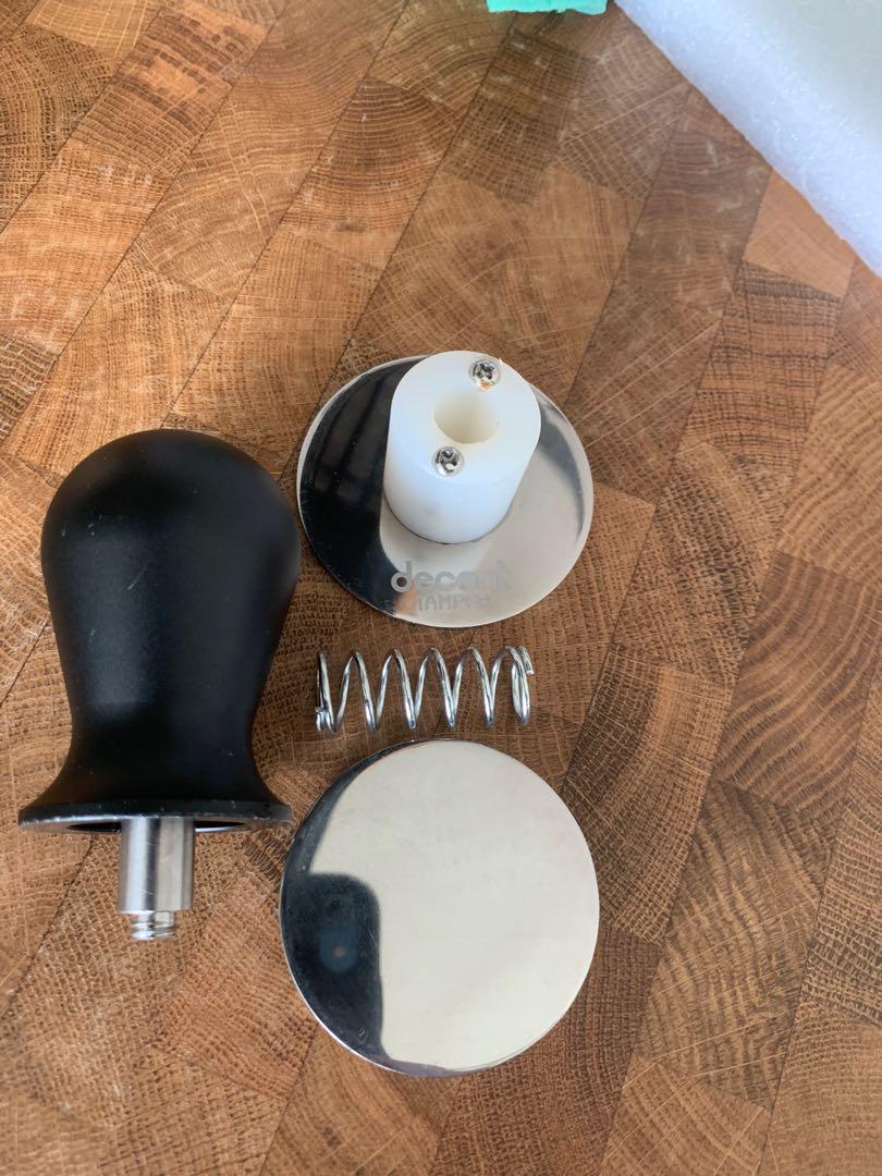 Self Levelling Tamper - Decent Espresso Tamper V3, Furniture & Home ...