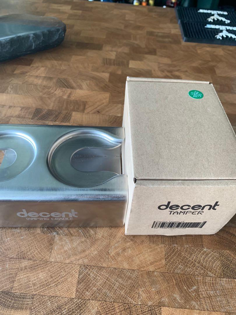 Self Levelling Tamper - Decent Espresso Tamper V3, Furniture & Home ...