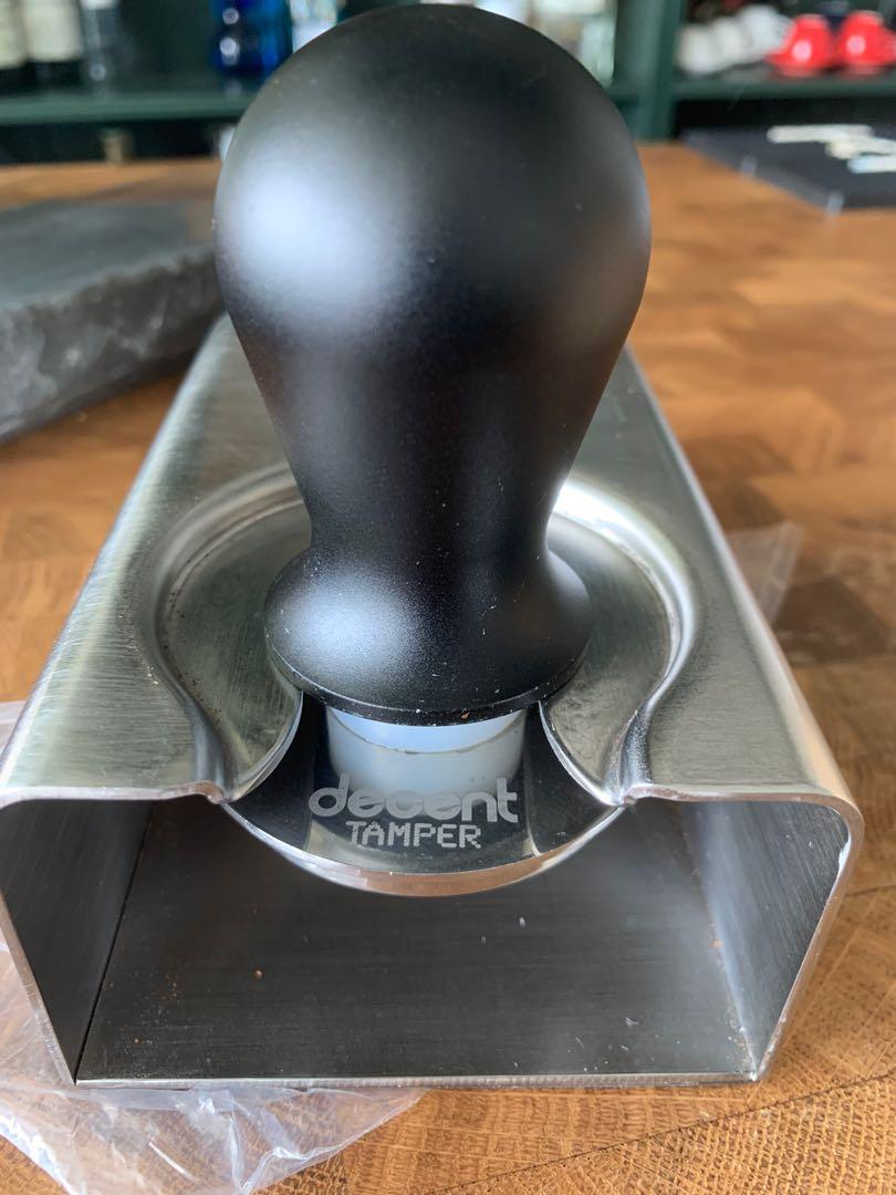 Self Levelling Tamper - Decent Espresso Tamper V3, Furniture & Home ...