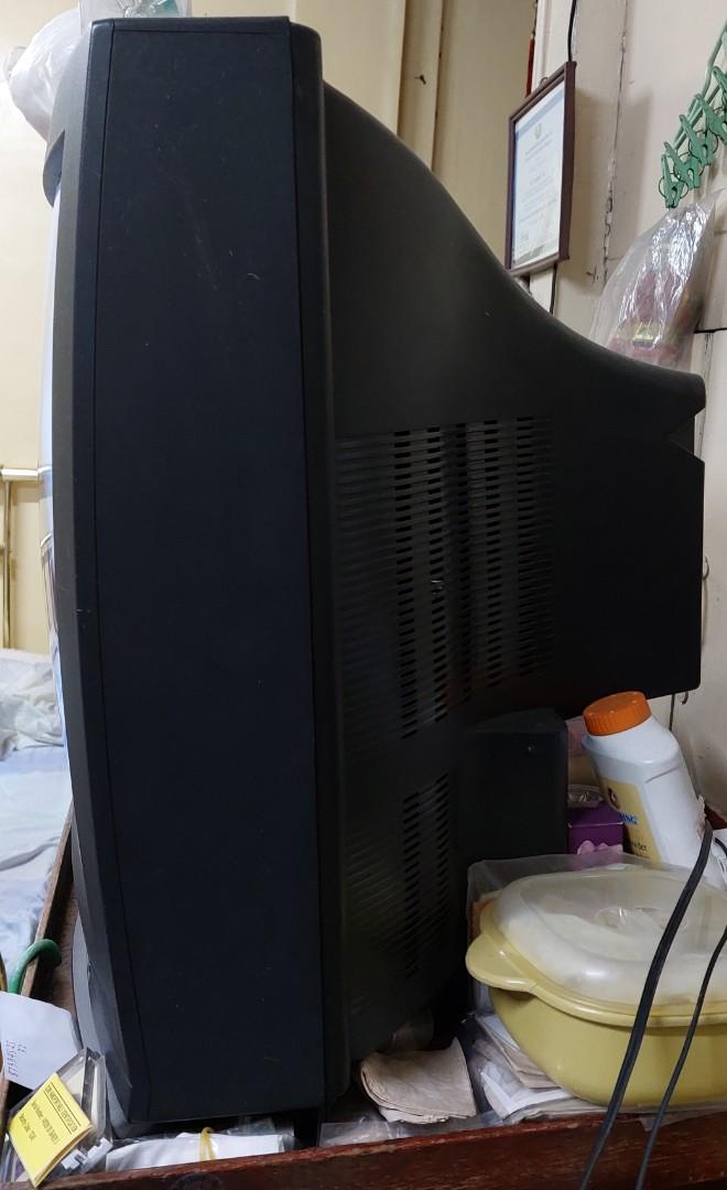 Sharp 27" CRT TV Made in USA, TV & Home Appliances, TV & Entertainment ...