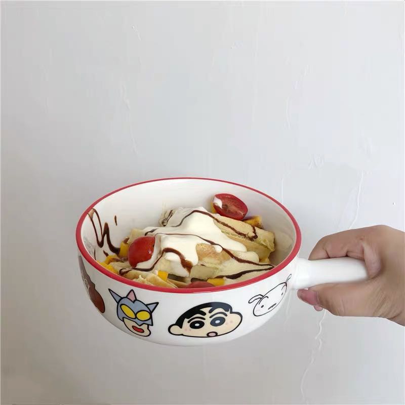 Shin Chan baked rice bowl, Furniture & Home Living, Kitchenware ...