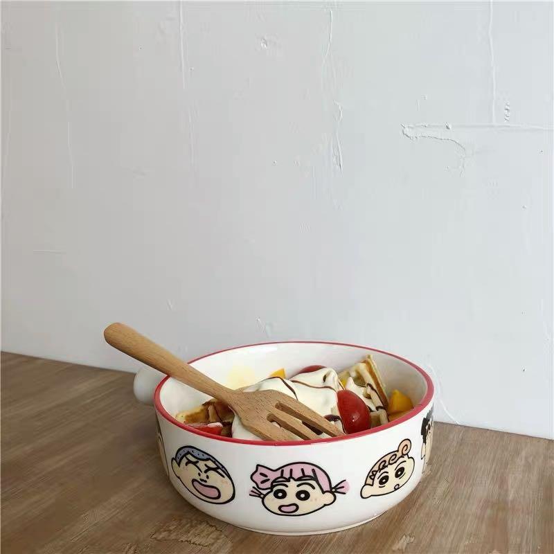 Shin Chan baked rice bowl, Furniture & Home Living, Kitchenware ...