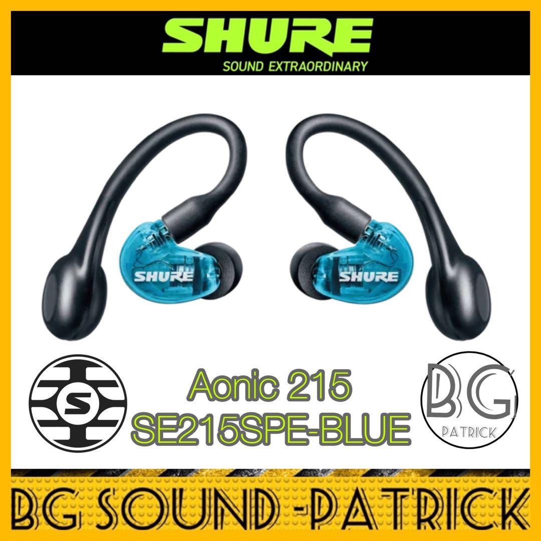 SHURE AONIC 215 Blue, Audio, Headphones & Headsets on Carousell