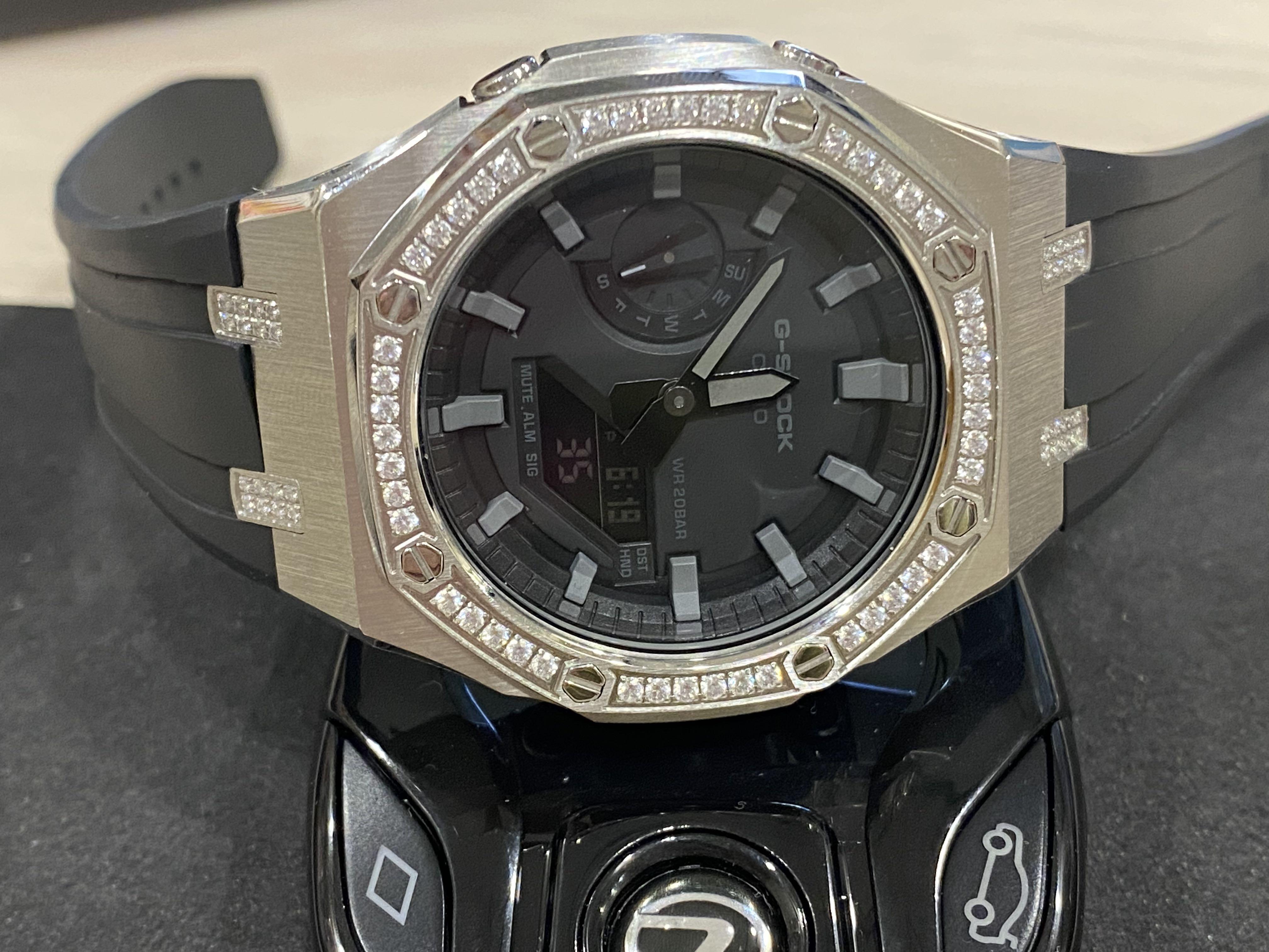 Super lume and luxury diamond mod for ga2110 ga2100, Luxury, Watches on ...