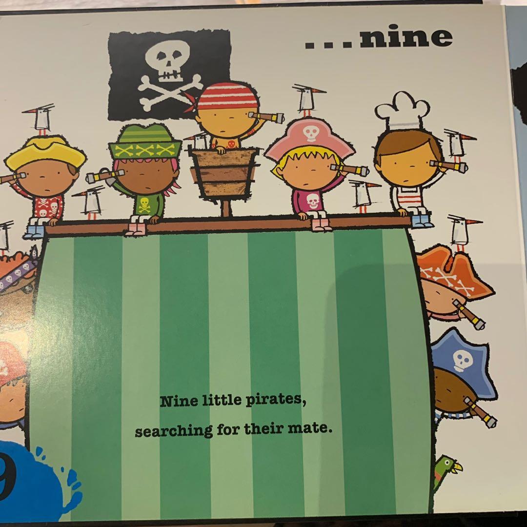 Ten Little Pirates (board book), Hobbies & Toys, Books & Magazines ...