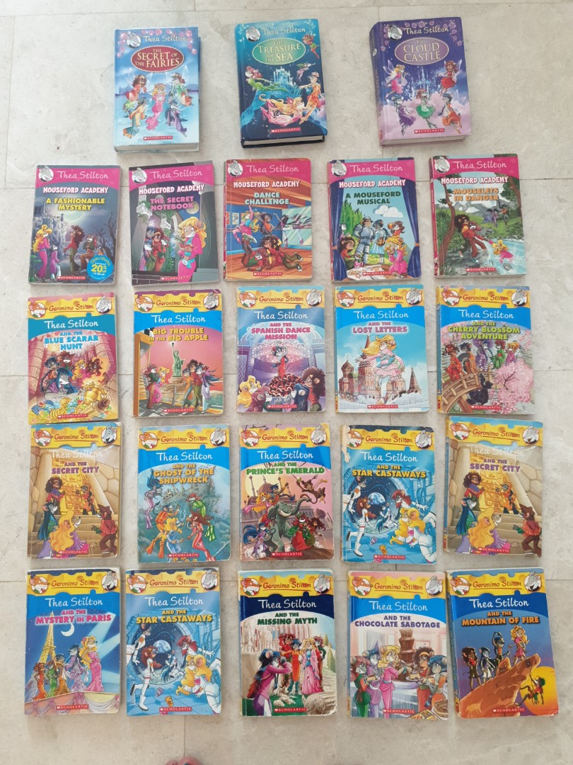 Thea Stilton Collection, Hobbies & Toys, Books & Magazines, Children's ...