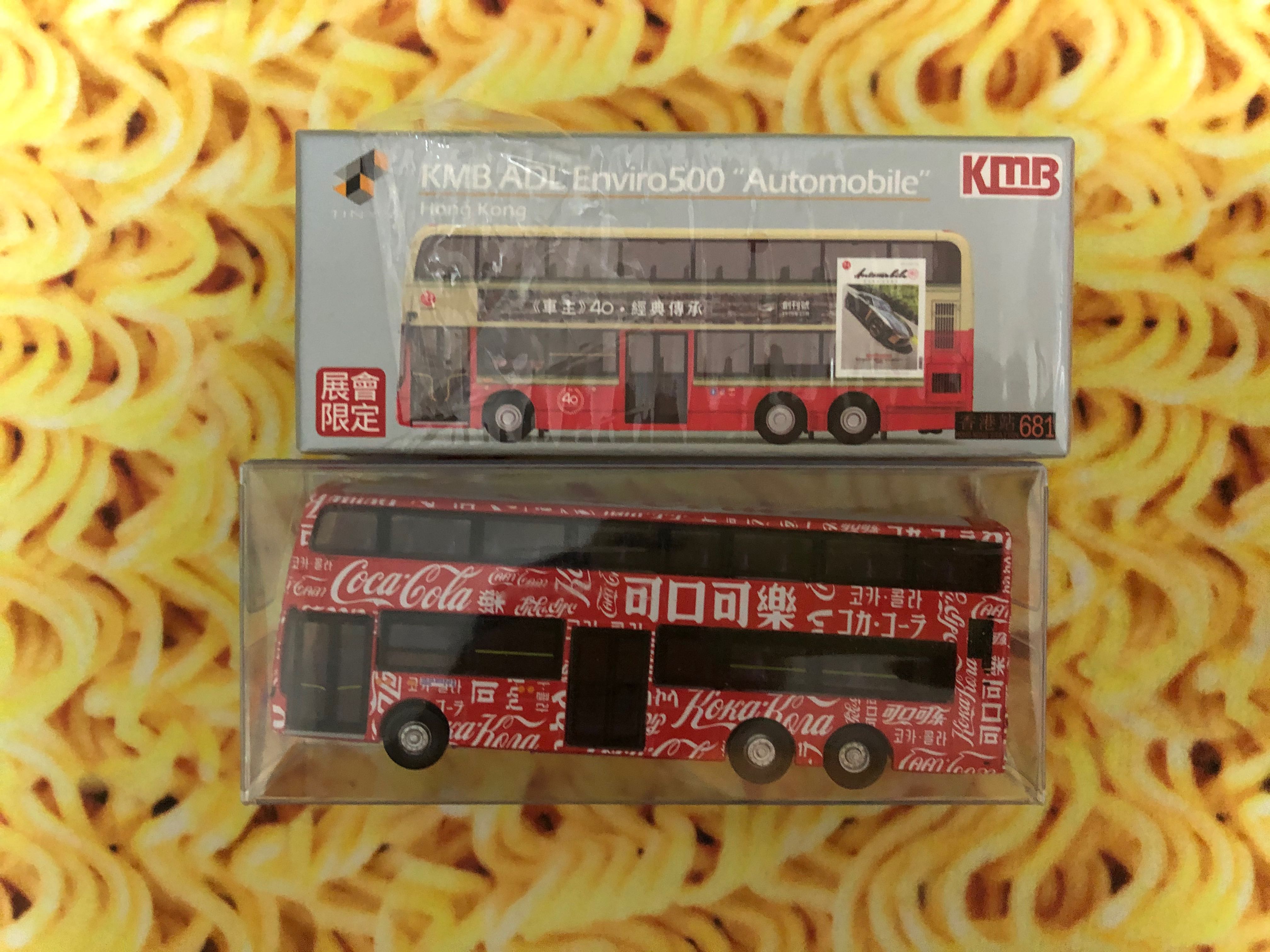 Tiny 微影 九巴 新巴 巴士模型 可口可樂 車主廣告 展會限定, 興趣及遊戲, 玩具 & 遊戲類 - Carousell