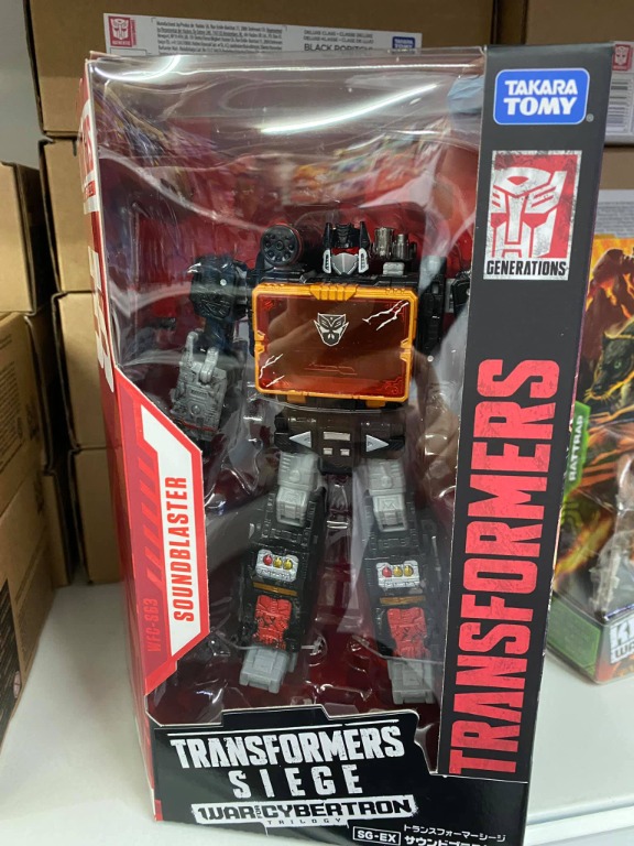 Transformers War For Cybertron Siege Sound Blaster Soundblaster ...