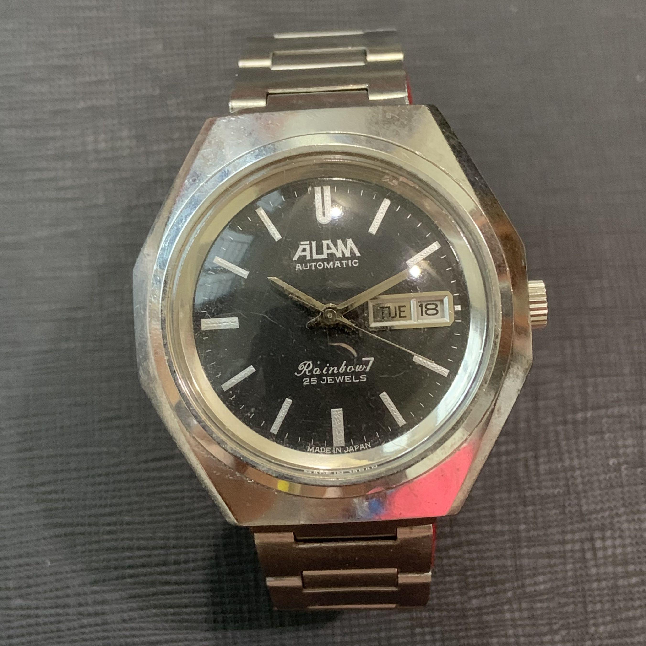 Vintage ALAM Rainbow7 Watch on Carousell