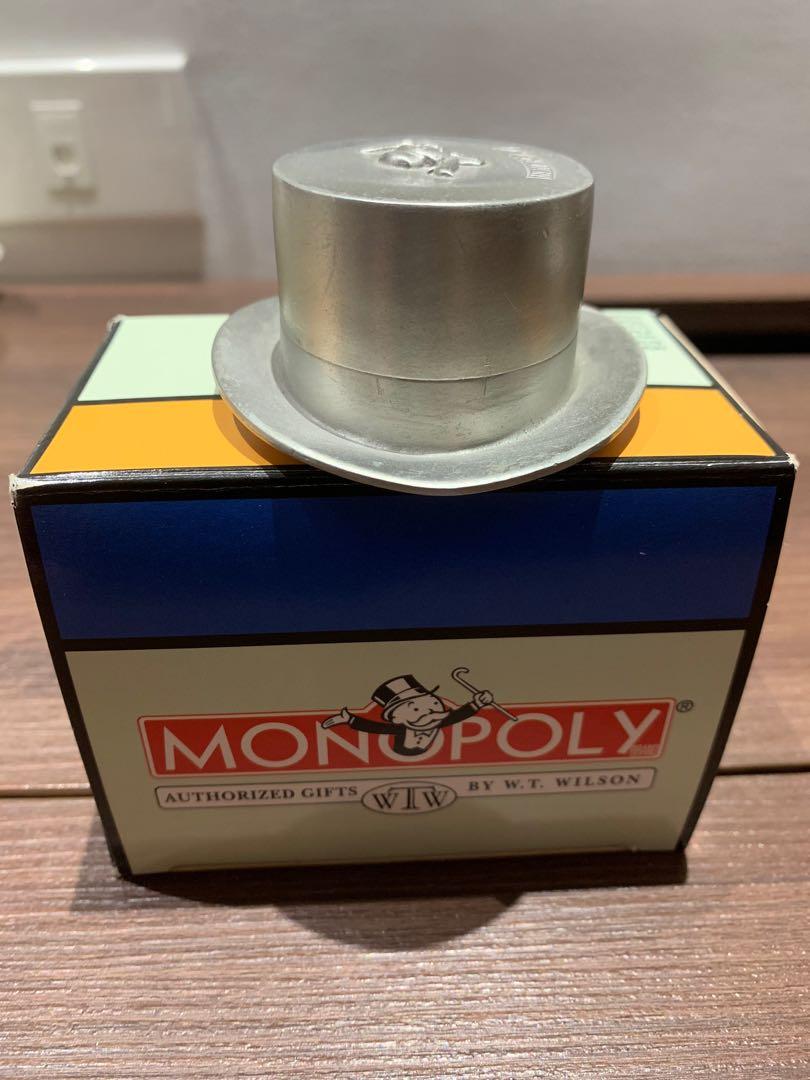 Vintage Monopoly Pewter Top Hat Paperweight Figurine 1998, Hobbies ...