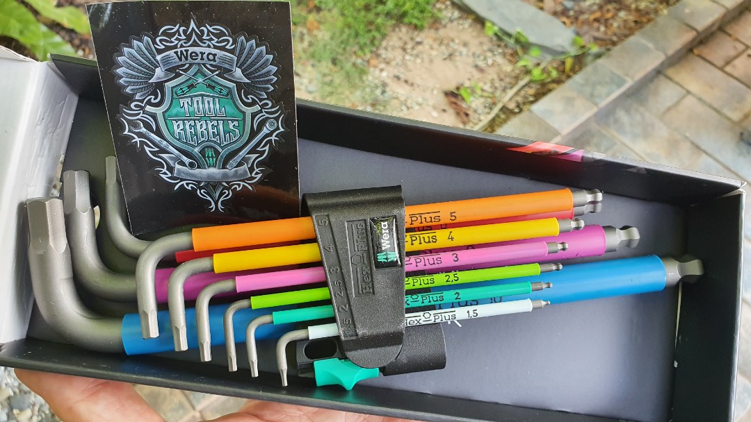 Wera Hex-Plus Allen Keys set, Sports Equipment, Bicycles & Parts, Parts ...