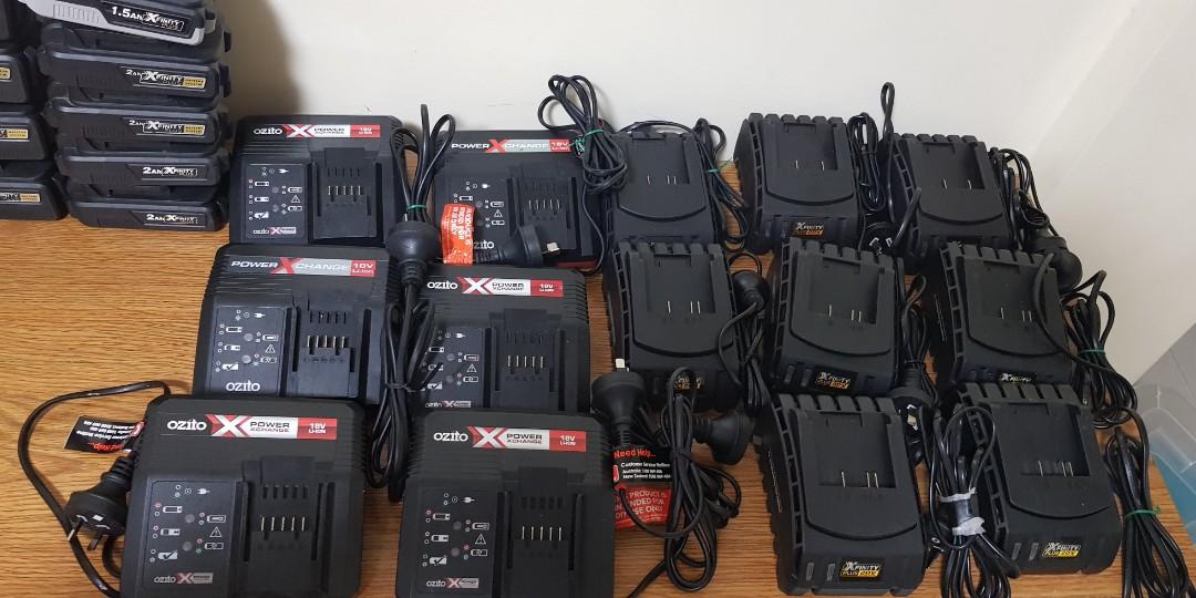 Workzone and ozito battery/charger, Commercial & Industrial ...