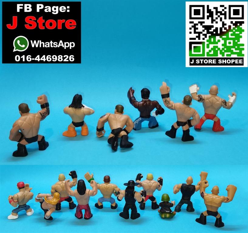 WWE Chibi Wrestler figure 8 ( J Store ), Hobbies & Toys, Collectibles ...
