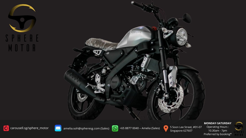 YAMAHA XSR 155, Motorcycles, Motorcycles for Sale, Class 2B on Carousell