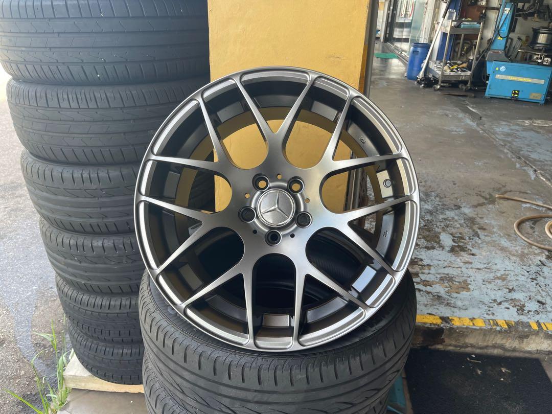 18”BBS Concave Staggered Design Rim, Car Accessories, Tyres & Rims on ...