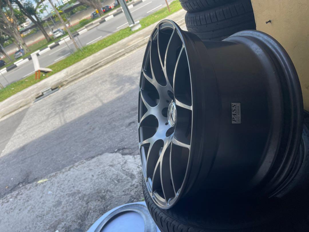 18”BBS Concave Staggered Design Rim, Car Accessories, Tyres & Rims on ...