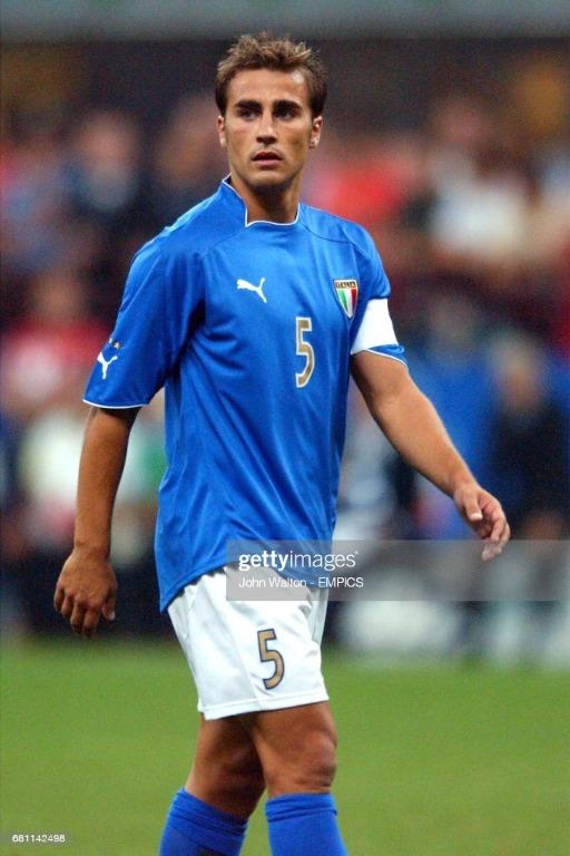 2003 FABIO CANNAVARO ITALY HOME KIT, Men's Fashion, Activewear on Carousell
